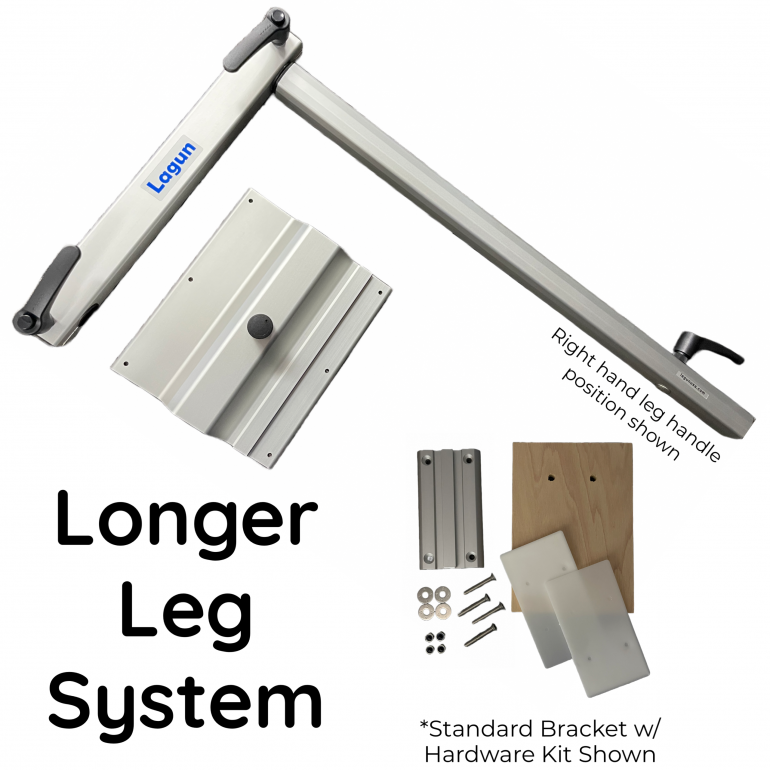 LAGUN table leg system | Long 700mm — Expedition Upfitter